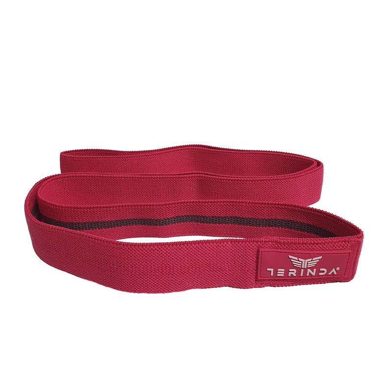 Terinda LONG RESISTANCE BAND PRO, fitnes traka, pink