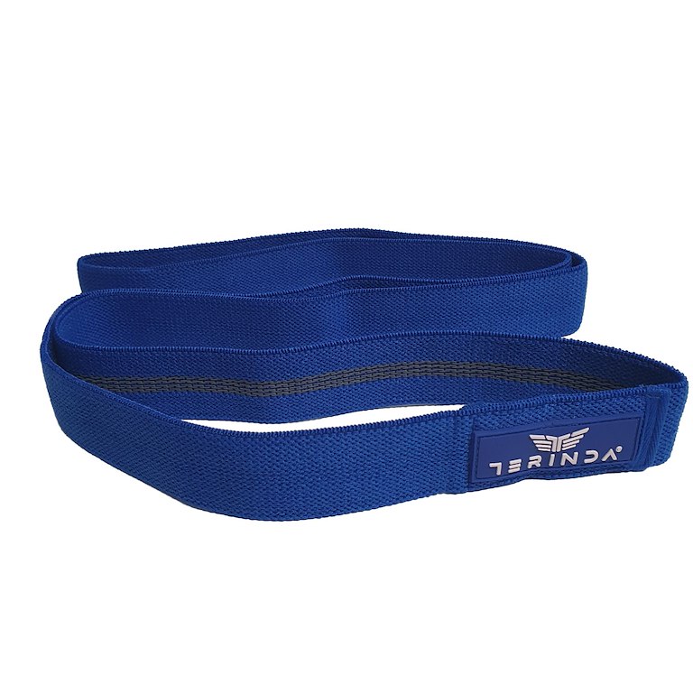 Terinda LONG RESISTANCE BAND PRO, fitnes traka, plava