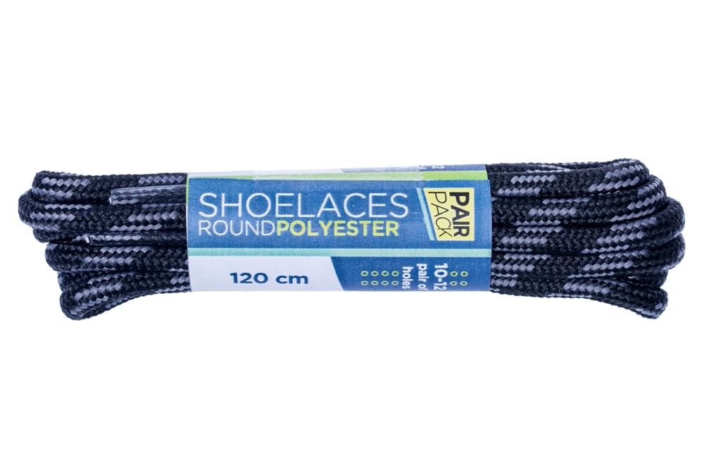 Terinda SHOE LACES TREKKING, pertle, crna