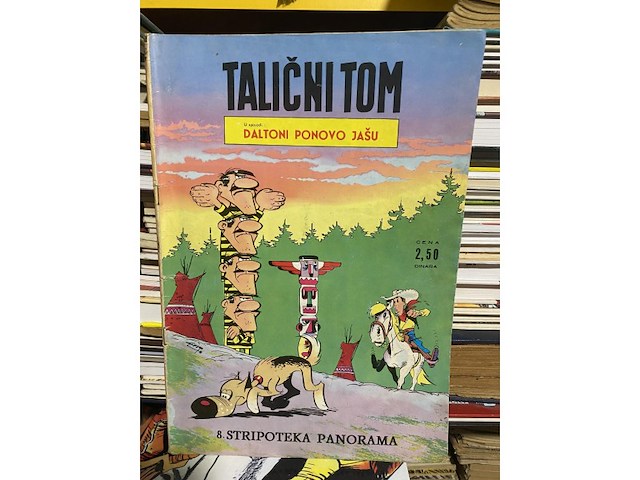 Stripoteka 8 - Talični Tom - Daltoni ponovo jašu