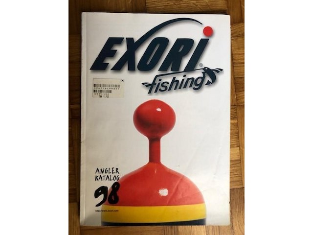 EXORI, ribolovački katalog za 1998.