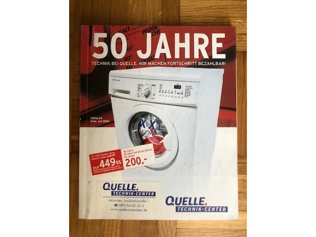 QUELLE KATALOG, Proleće/leto 2004