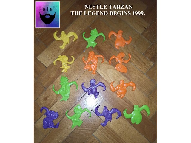 Nestle Tarzan The Legend begins 1999 - TOP PONUDA