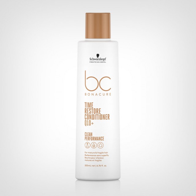 SCHWARZKOPF PROFESSIONAL BONACURE TIME RESTORE Q10+ REGENERATOR 200ML