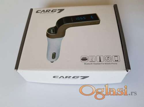 CARG 7 bluetooth handsfree+punjac+fm transmiter