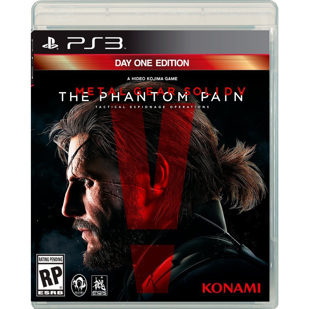 PS3 Metal Gear Solid V The Phantom Pain Day1