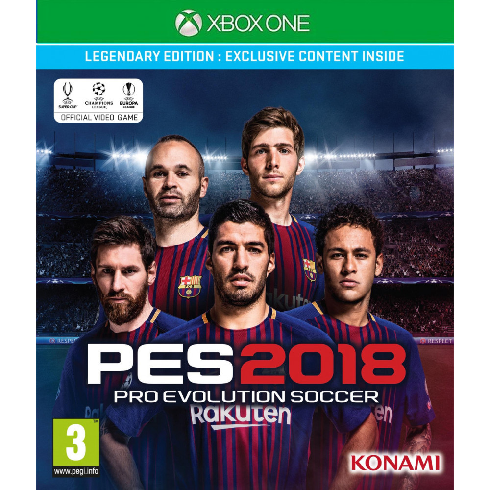 XBOXONE Pro Evolution Soccer 2018 Legendary Edition
