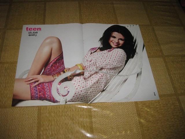 Poster (dvostrani) Selena Gomez, Jedward