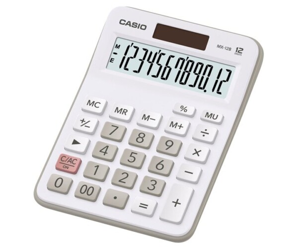 CASIO Kalkulator MX-12B white