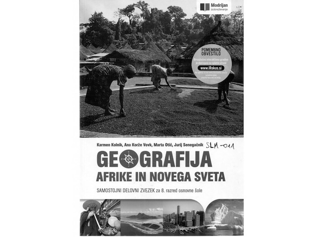 Geografija Afrike in Novoga sveta-samostojni zvezak za