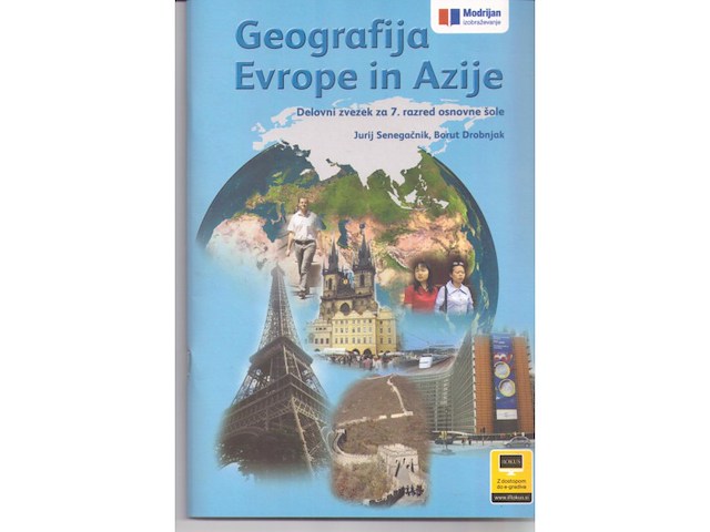 Geografija Evrope in Azije-delovni zvezak za 7.r.o.š.