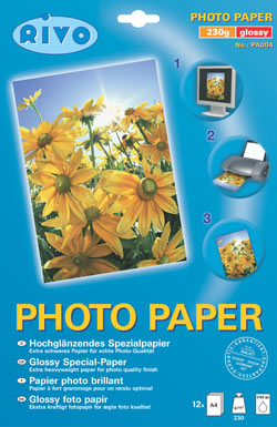 fotopapir A4 glossy 240 g, 12 kom.