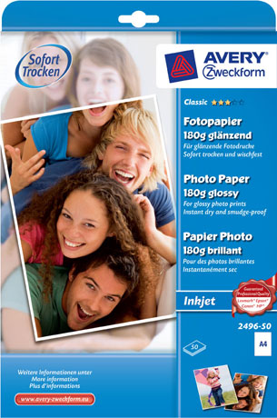 IJ foto papir, glossy, 180g, bela, sjajni 50 listova