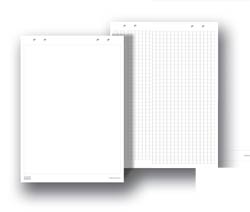Blok za flipchart tablu beli 20 lista, 4 rupe - A1, 99x66 cm