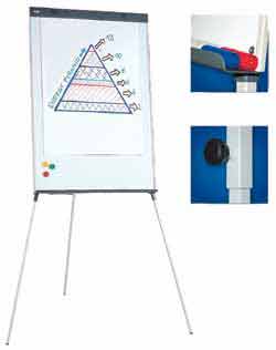 Flipchart tabla magnetna sa tri noge - 90x60 cm