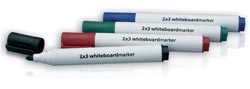 Whiteboard marker, set 4 boje