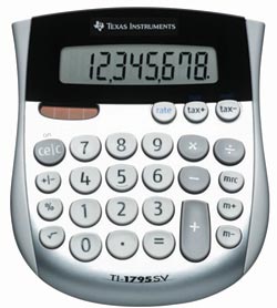 KALKULATOR TI-1795 SV TEXAS INSTRUMENTS