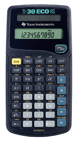 KALKULATOR TI-30 eco RS TEXAS INSTRUMENTS