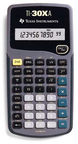 KALKULATOR TI-30 xa TEXAS INSTRUMENTS