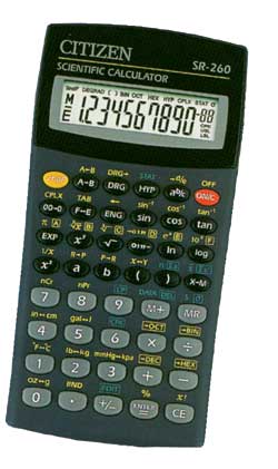 Tehnicki kalkulator sa 165 funkcija SR-260