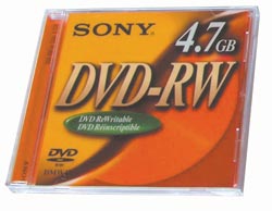 DVD-RW 4,7Gb 1x - 4x