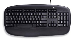 Tastatura LOGITECH Deluxe Keyboard OEM YU - crna