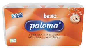 PALOMA toalet papir BASIC 1/10 dvoslojni