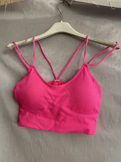 Neon pink top xs/s