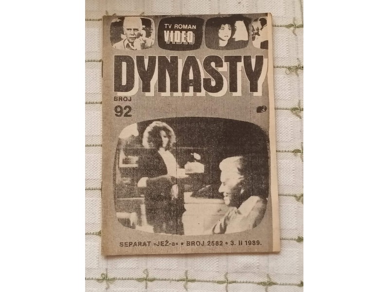 Dynasty - Dinastija - TV Roman - Broj 92 -