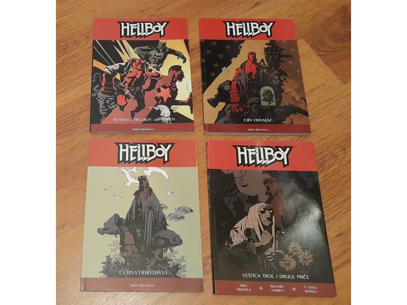 Hellboy, System comics, 4 Različita stripa