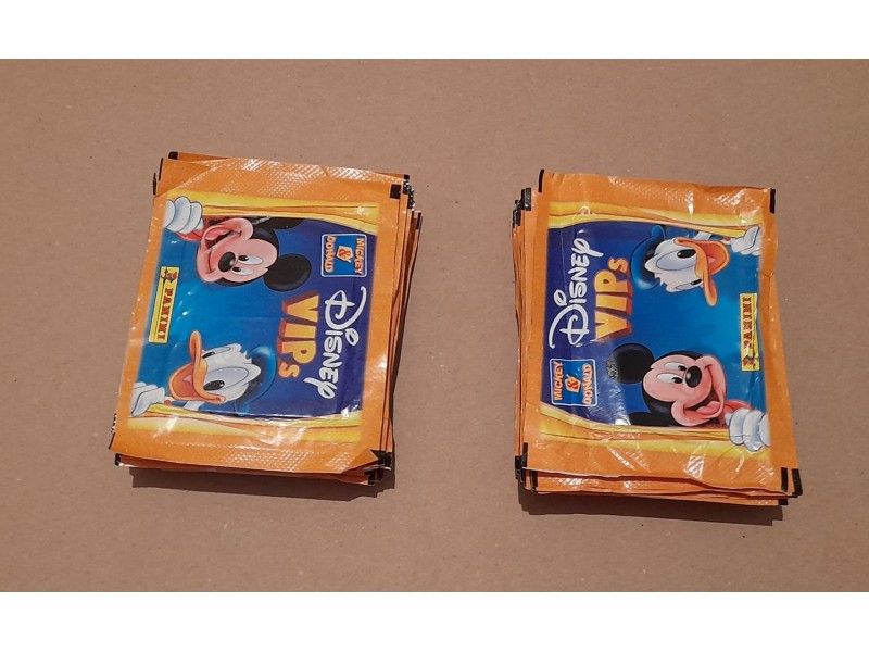 Miki i Paja VIPs, Disney, Panini, 50 kesica