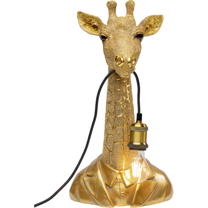 Table Lamp Animal Giraffe Gold 50cm