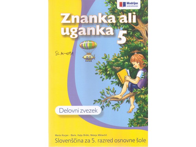 Znanka ali uganka 5-delovni zvezek-slovenščina za 5.r.o