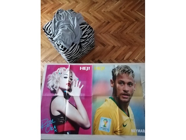 Poster(dvostrani) Rita Ora/Neymar/5 Seconds of Sumer