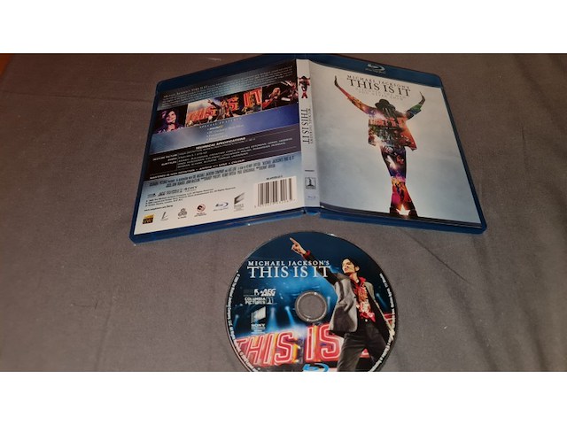 Michael Jackson`s This is it Blu-ray