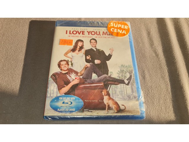 I love you, man Blu-ray , U CELOFANU