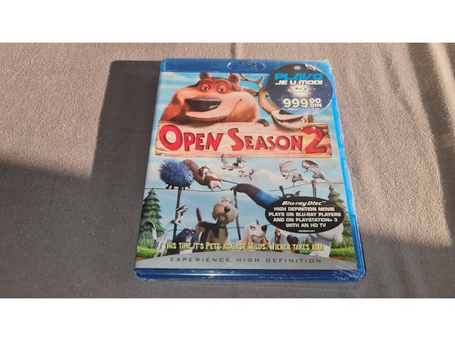 Open season 2 Blu-ray , U CELOFANU