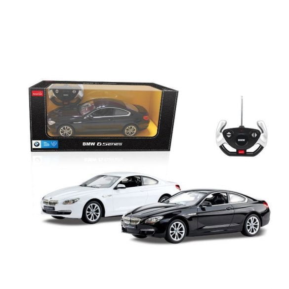 Rastar Igračka RC Automobil BMW 6 Series 1:14 – Crni, Beli