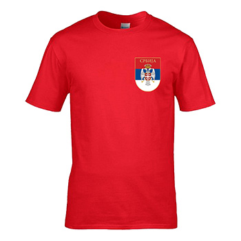 Crvena majica "Srbija"