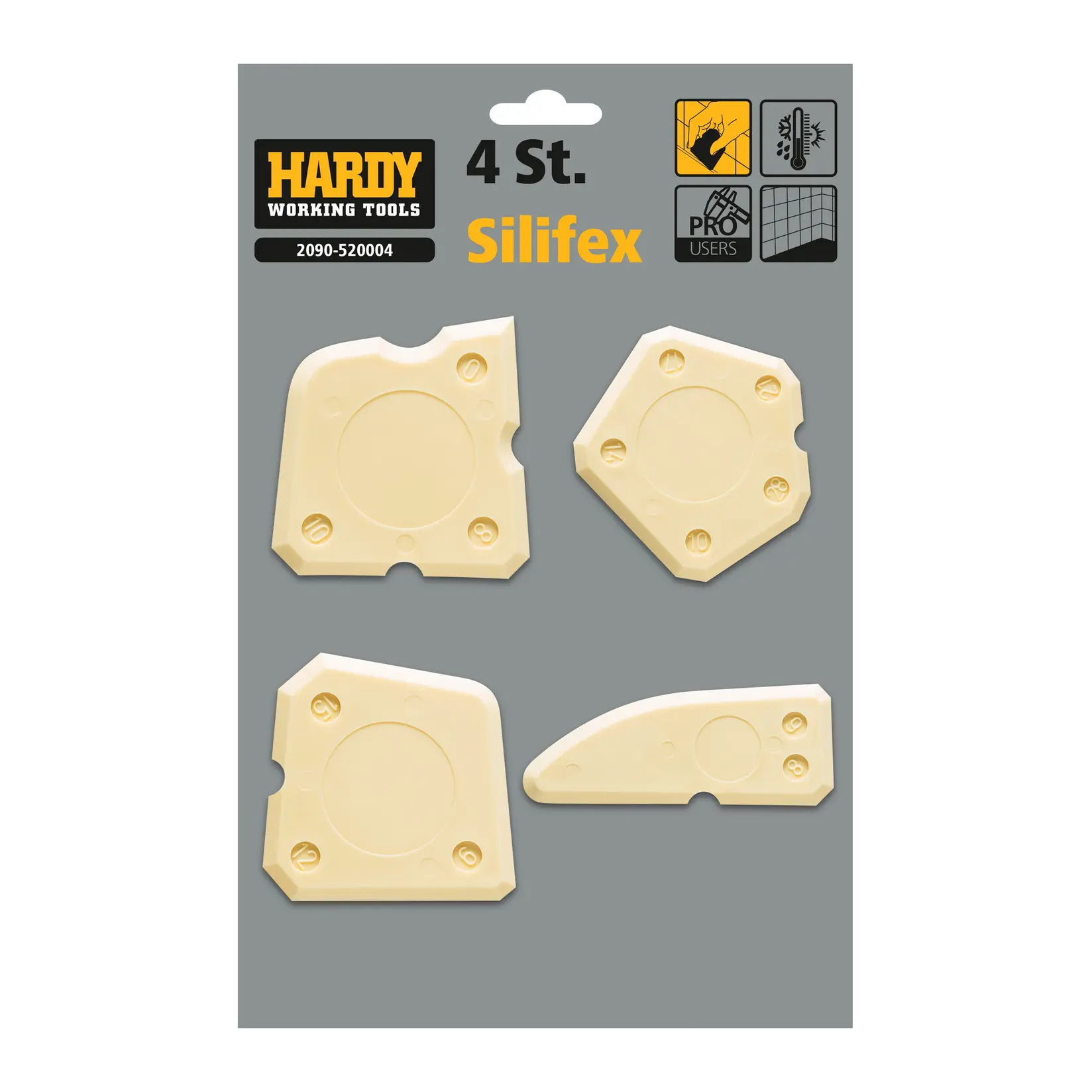 HARDY Silifex set od 4 dela