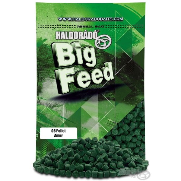 HALDORÁDÓ Big Feed – C6 Pellet – Amur 700g