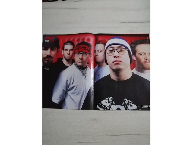 Poster(dvostrani) Linkin Park/Axl rose