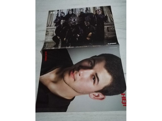 Poster(dvostrani) Slipknot/N.Jonas/S.Gomez/T.Bellisario