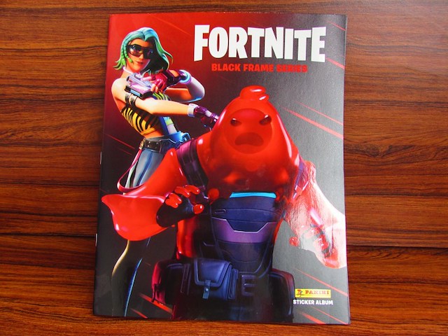 Fortnite Black Frame Series - nov prazan album (Panini)