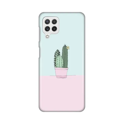 Silikonska futrola - maska print za Samsung A225 Galaxy A22 Cactus