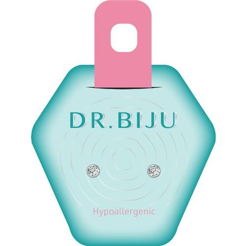 Dr.Biju minđuše 3.3mm providne krug DXI33C001