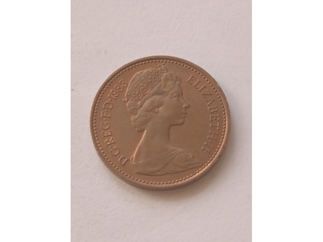 One Penny 1983.g - Engleska - Kraljica Elizabeta