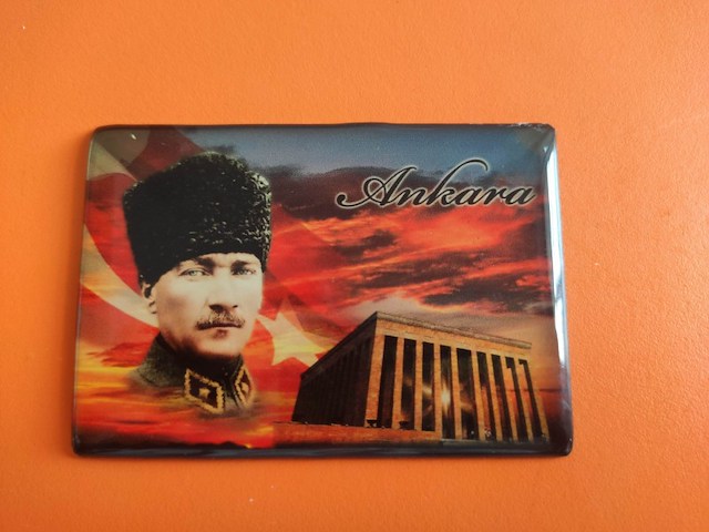 Magnet za frižider Turska Ankara Kemal Ataturk