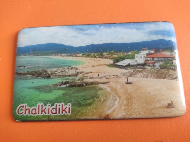 Magnet za frižider Grčka Halkidiki plaže