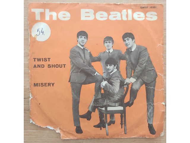 The Beatles ‎– Twist And Shout / Misery (ITA)